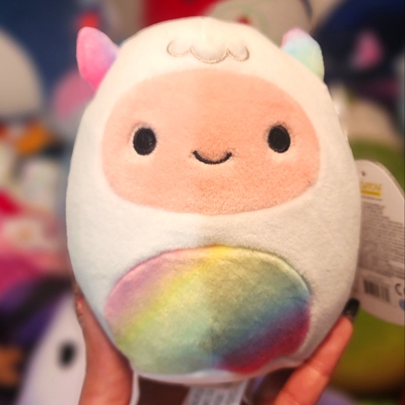 Squishmallows | Toys | Yuri Rainbow Yeti Original Squishmallow By Kelly ...